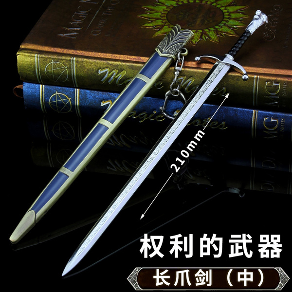 Sword Model Night Watchman Commander Jon En Snow Sword Weapon Alloy ...