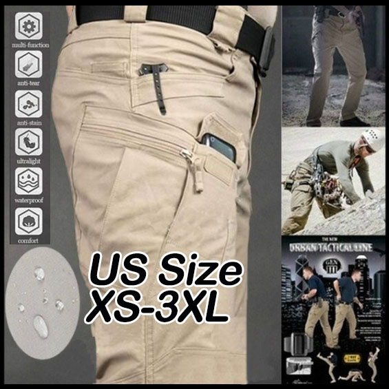 Multi-pocket Training Overalls Mens Outdoor Scratch-resistant Special ...