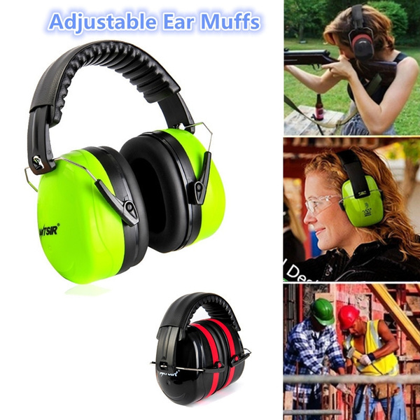 Noise Reduction Safety Ear Muffs Shooters Hearing Protection Ear Muffs ...