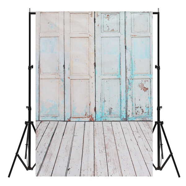 Light Blue Photography Backdrop Background Silk Poster Home Room Decor ...