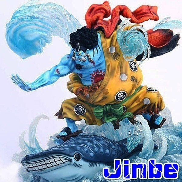 New Model Toy Top Quality Figurine Anime One Piece Fishman Jinbe PVC ...