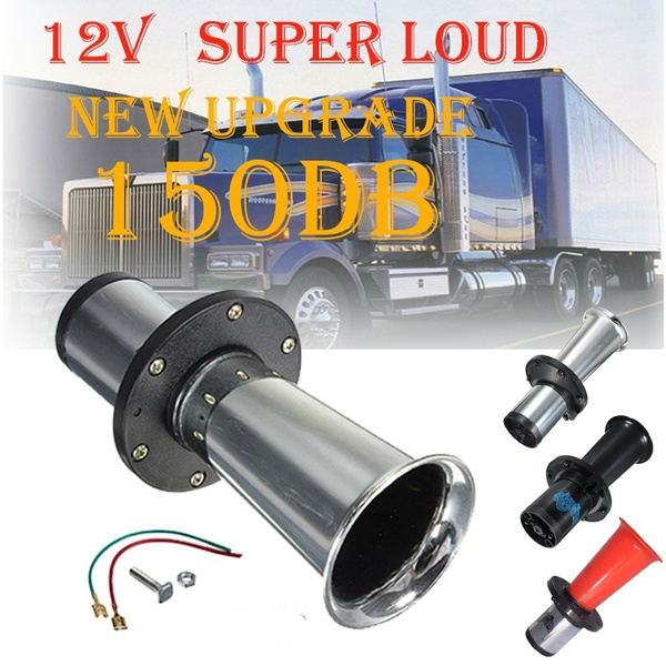 Loud 12V 150dB Truck Horn Antique Vintage Old Style Vehicle Car Tone ... Loud 12V 150dB Truck Horn Antique Vintage Old Style Vehicle Car Tone ...
