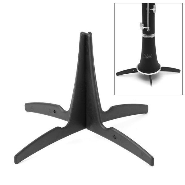 Portable Clarinet Stand Bracket Plastic Foldable Flute Holder Musical ...