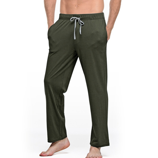 Men Lounge Pants of 100% Cotton Sleep Wear Pants, Lounge Pants Home ...