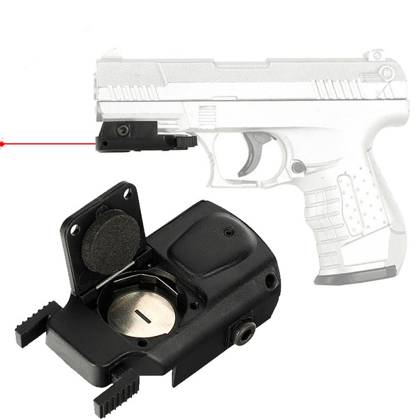 Tactical Hunting Red Dot Laser Sight Scope Ultrathin Compact Pistol ...