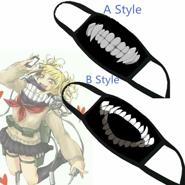 Boku No My Hero Academia Himiko Toga Cosplay Mask Dustproof Mouth Face ...