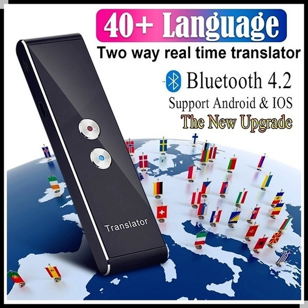 Mini Portable Smart Instant Voice Translator 40 Languages Interactive ...
