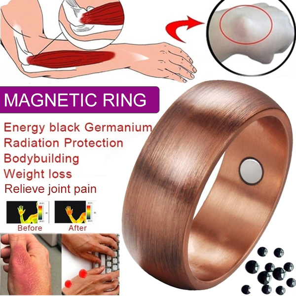 High Quality Copper Magnetic Ring Men and Women Arthritis Pain Relief ...