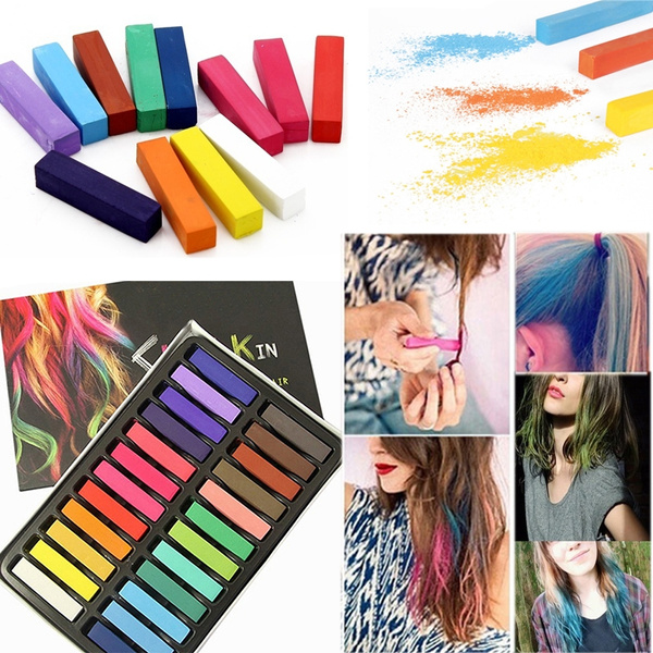 6/12/24/36 Color Setting Semi-rectangular Chalk Personality Fashion ...