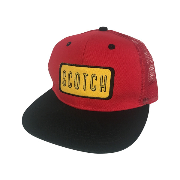 Stuart McCormick SCOTCH Red And Black Trucker Hat | Wish