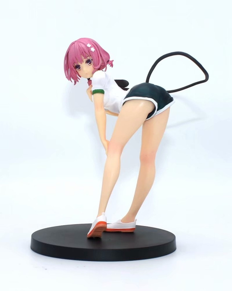 Momo Belia Deviluke TO LOVE RU Darkness Momo Figure Little Devil Girls Gym Outfit Doll Figure ...