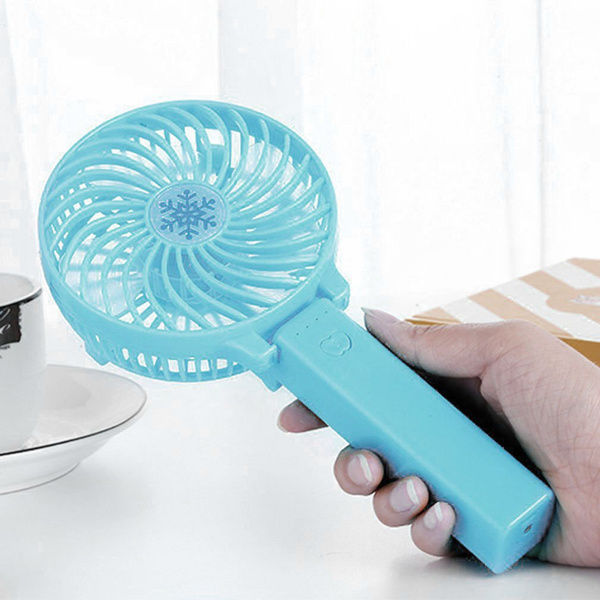 Foldable Hand Fans Battery Operated Rechargeable Handheld Mini Fan ...
