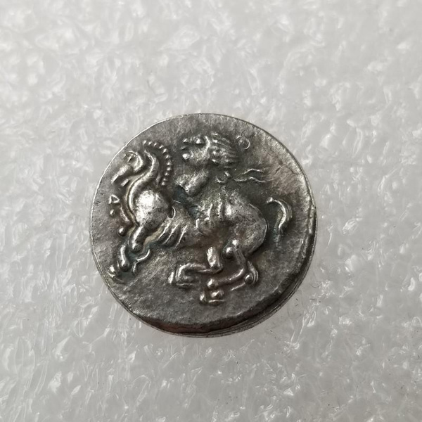 Ancient Greek Mythology Lion Silver Coin Roman Coin Collection Children ...
