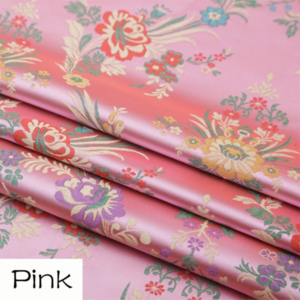 Begonia Jacquard Damask Fabric Brocade Cloth Qipao Dress Costume ...