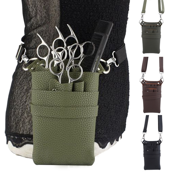 Hair Pockets Shoulder Bag Hairdressing Tools Scissors Bag | Wish