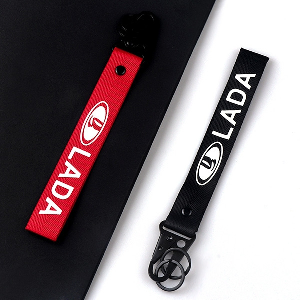 Car Keychain Metal Key Holder Logo Car Fashion Accessories For Lada ...
