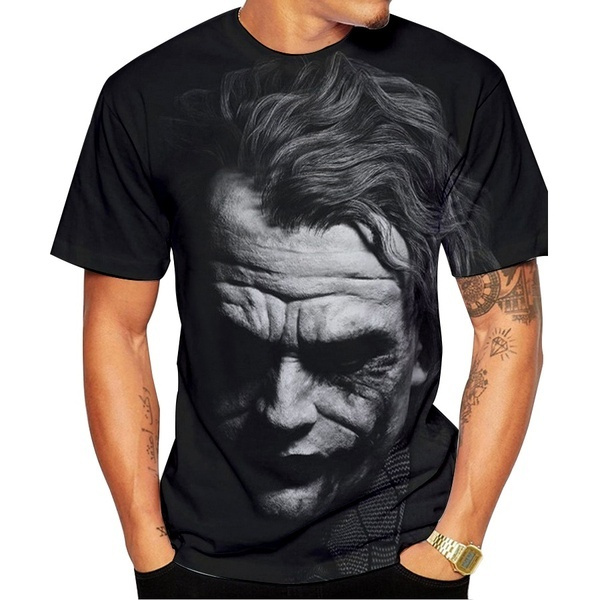 New Funny Comics Joker 3d Printed T-shirts Summer Tops | Wish