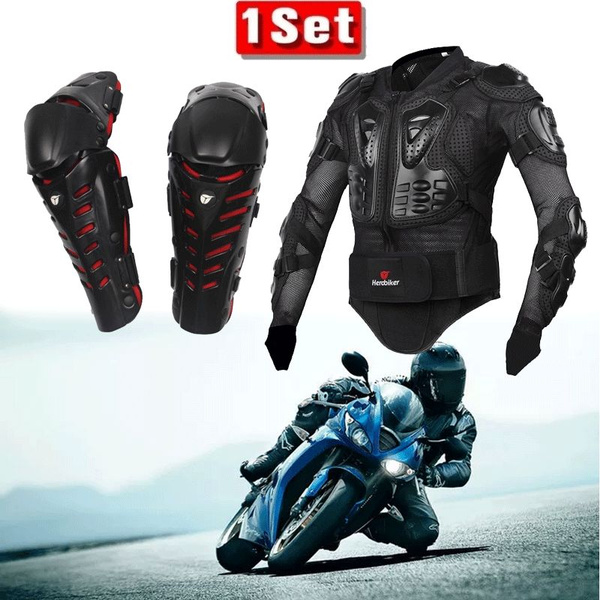HEROBIKER Motorcycle Protective Jacket Suit Motorcycle Body Armor ...