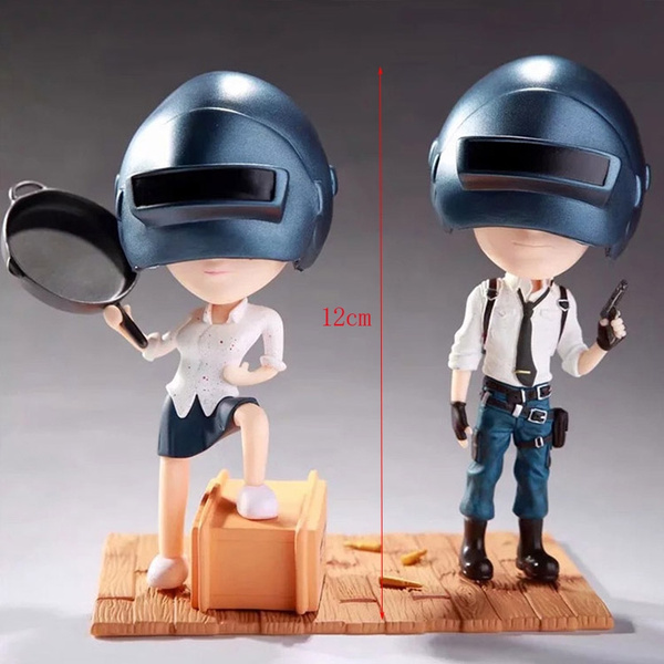 PUBG Playerun known's Battlegrounds Around 12cm doll characters figure ...