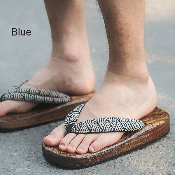 Men New Arrival Traditional Japanese Heian Period GETA Cartoon Cosplay ...