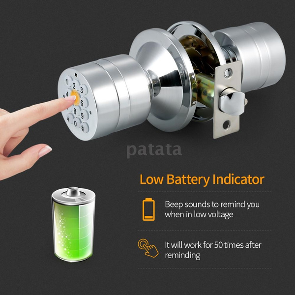 Digital Door Lock Keyless Keypad Door Coded Lock Door Lock Smart ...