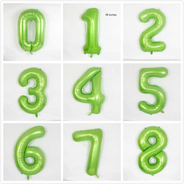 1PC 40inch Number Balloon Can Be Used for Birthday Parties | Wish