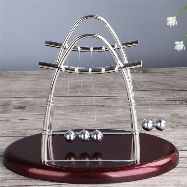 Physics Science Educational Arch Newton Cradle Balance Ball Pendulum ...