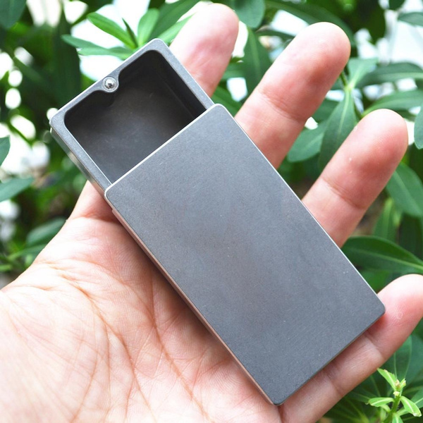 Hot sale Titanium EDC Container Convenient Portable Mini Metal Box ...