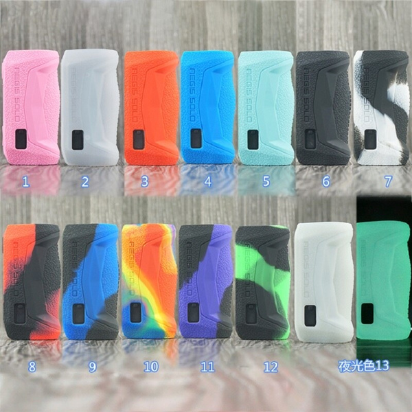 Multiple Choices Silicone Case for GeekVape aegis Solo Box MOD vape ...