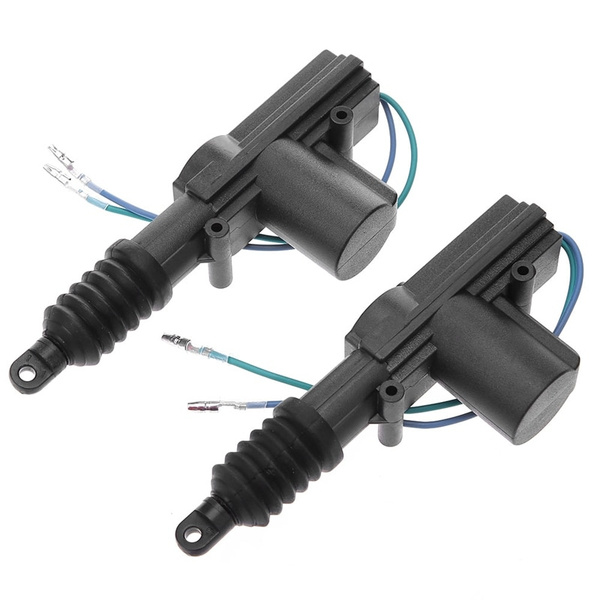 2Pcs 12V Car Door Power Central Lock Motor Kit With 2 Wire Actuator ... 2Pcs 12V Car Door Power Central Lock Motor Kit With 2 Wire Actuator ...