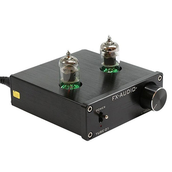 FX-Audio EU DC12V 1A Mini 6J1 Valve Vacuum Tube Pre-Amplifier Stereo ...