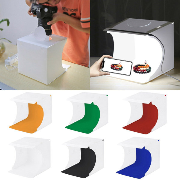 Ranpo LED Waterproof Foldable Mini Box Light Room Softboxes Take Photo ...