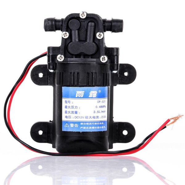 12V DP-521 Electric Diaphragm Pump Water Pump Sprayer Pump | Wish