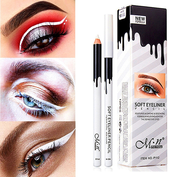 New Waterproof White Eyeliner Pencil Long-lasting Eyes Contur Eye Liner ...