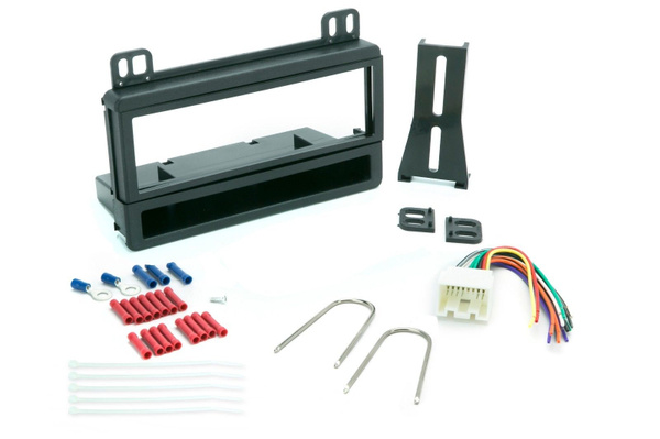 Single Din Dash Kit for Car Radio Stereo Install W/ Wire Harness and ...
