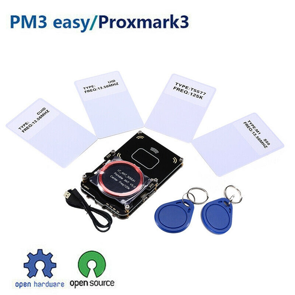 Proxmark3 Easy V3.0 IC ID DEV Kits Built-in RFID Prox Reader Decryptor Antenna | Wish