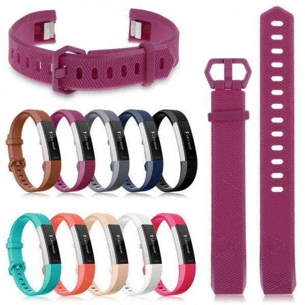 Fitbit Alta/Alta HR Band Silicone Strap Wristband Buckle Bracelet ...