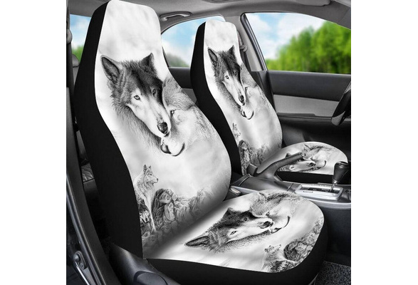 Wolf car seat covers store