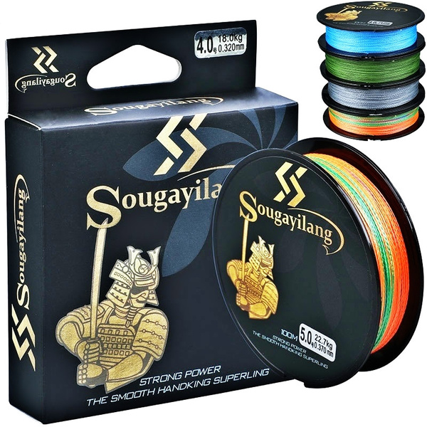 Super Power Braided Fishing Line 100m 12lbs-40lbs Max Drag Durable Used ...