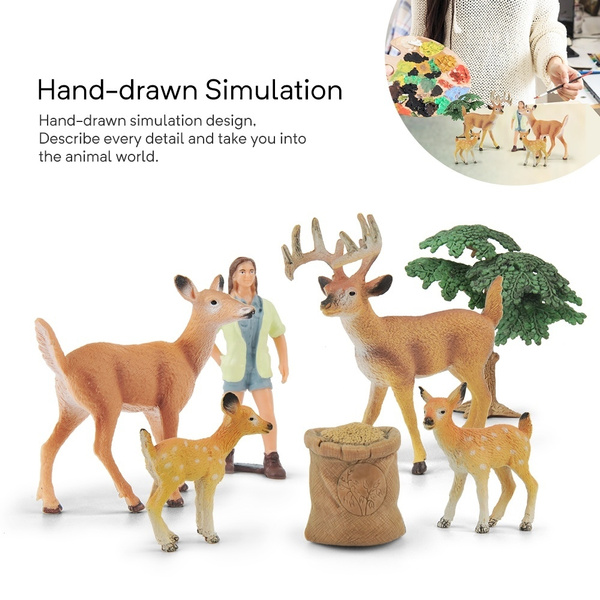 Farm Animal Models Toy Set, Realistic Animals Action Figure Toys, Great ...