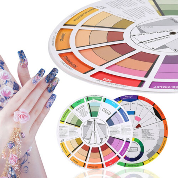 Swatches Color Wheel Tattoo Ink Chart Artist Mixing Guide Equipment ...