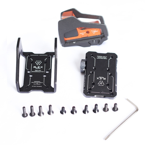 Glock Pistol Mount Plate Strike Industries Reflex Exoskeleton Mount ...