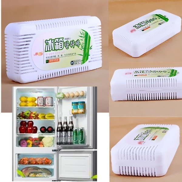 Refrigerator Deodorant Box Fridge Refrigerator Air Purifier Activated ...