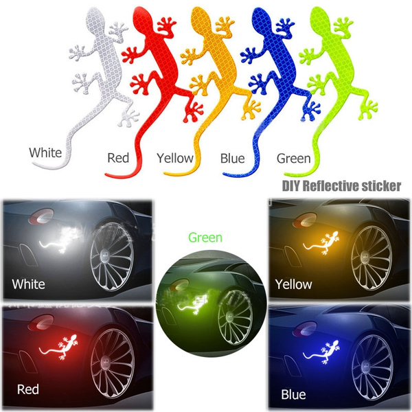 Car Luminous Sticker Night Reflective Sticker for Car Scratch Cover ...