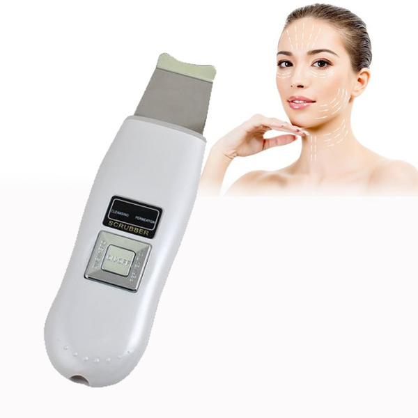 Ultrasonic Ultrasound Ion Skin Scrubber Care Device Beauty Machine | Wish