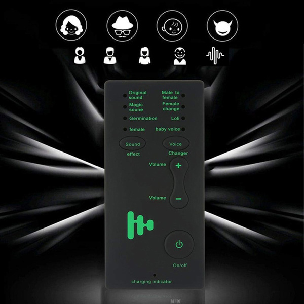 7 Different Sound Changes Voice Changer Device for Computer/Laptop ...