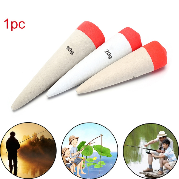 1pc 15g 20g 30g Buoyancy EVA Inline Bobber Float Saltwater Fishing ...