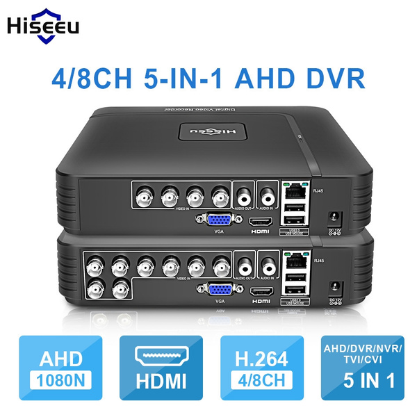 5 In 1 4/8CH H.264 Standalone 1080N CCTV Network Video Recorder AHD DVR ...