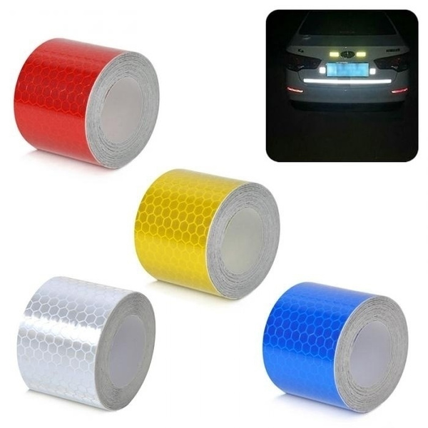 6 Color Body reflective stickers truck red and white reflective ...