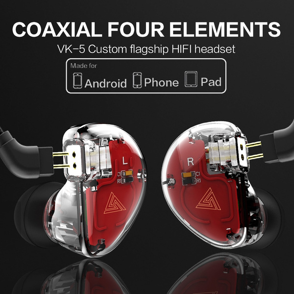 Dynamic Driver Earphones, High Definition Stereo Headphones In-Ear ...